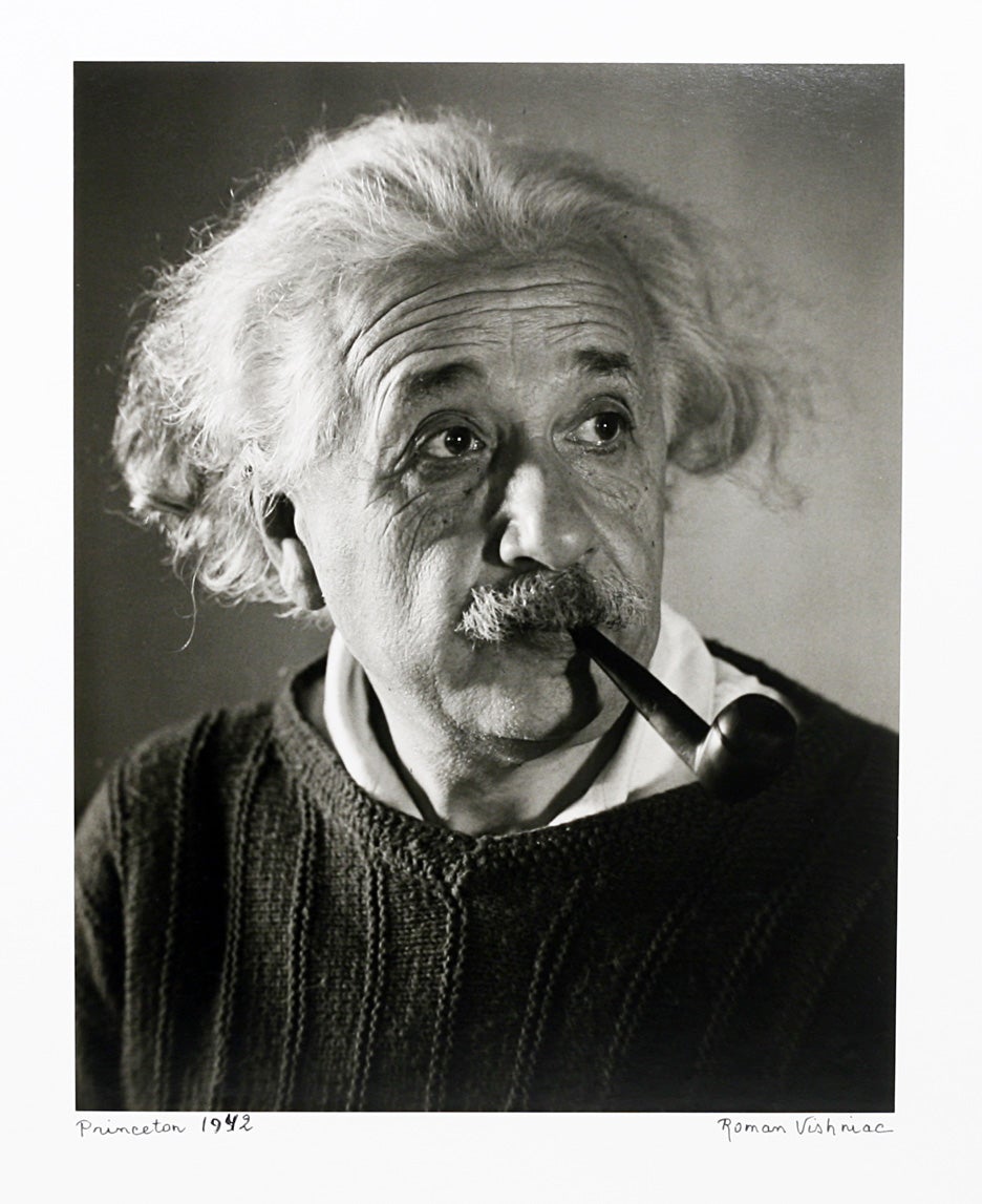 Einstein at Work Suite of Seven Photographs | ALBERT EINSTEIN, ROMAN ...