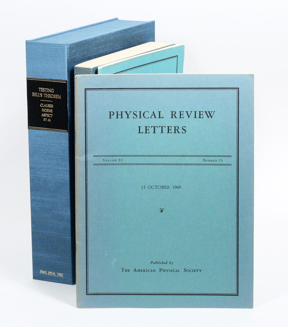 Proposed experiment to test local hidden variable theories. WITH ...