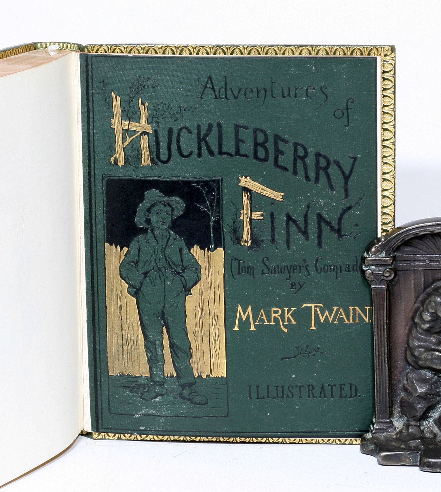 Adventures of Huckleberry Finn | MARK TWAIN, SAMUEL CLEMENS | First edition